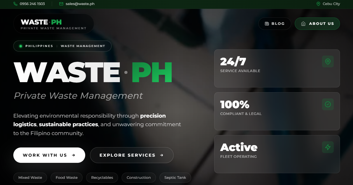 Waste PH - Private Waste Management Services in Cebu | 24/7 Hauling ...
